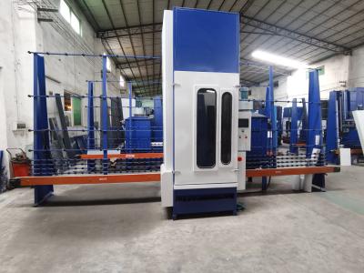China Fully Automatic Glass Sandblasting Machine 3.5Kw PLC Intelligent Control for sale