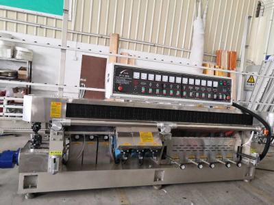 China 11 Motors Straight Line Glass Edging Machine Multistage 7500*1000*2600mm for sale