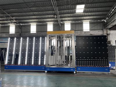 China 13.5KW Vertical Glass Cleaning Machine 0-8m/Min Transmission Speed RoHS certified for sale