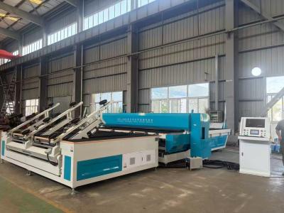 China Fully Automatic Glass Cutting Machine for Laminated Glass with CNC EVA Cutting Line Infrared Heating and Automated Loading and Cutting Features for sale