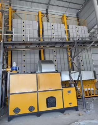 90 Tons Per Batch Of Grain Dryer With Biomass Furnace