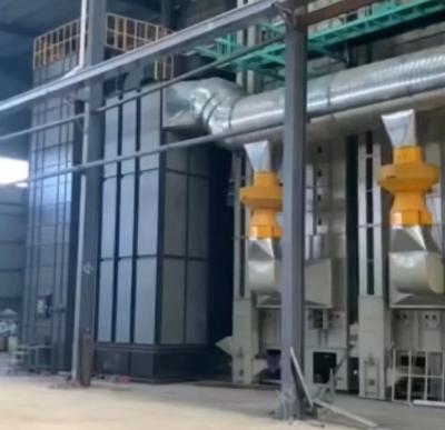 China 2,200,000 Kcal Automatic Feeding Rice Husk  Furnace With Suspension Combustion for sale