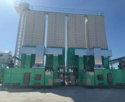 Chine 120 Tons Per Batch Capacity Grain Dryer With 2 Biomass Furnaces à vendre