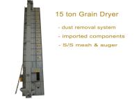 China Simple Operation Wheat Dryer Machine 15 Ton Per Batch With Imported Components for sale