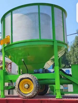 Cina 36 tonnellate al giorno asciugatrice mobile di mais con pellet di biomassa come combustibile in vendita