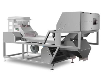 China Nozes 1-3 toneladas por hora Máquina de triagem de cores localizada Usada para nozes, amêndoas. for sale