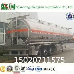 China 3  Axle Aluminum Fuel Tank Semi Trailer for sale