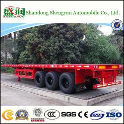 China Shengrun 3 Axles 40 Feet Flatbed Truck Trailer Made in China for sale
