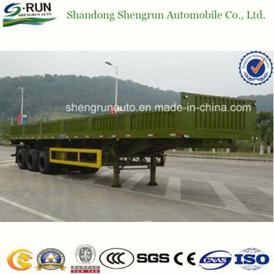 China Shengrun 30-60 Tons Side Wall Semi Trailer/Vietnam Truck Trailer for sale