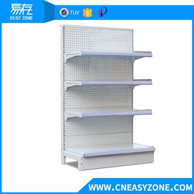 China Easyzone supermarket cargo rack white four tier for sale