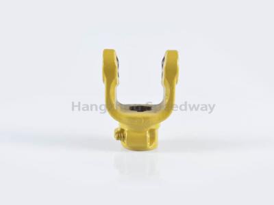 China Replacement Pto Shaft Yoke , Splined Tractor Yoke With Push Pin TS16949 Approved for sale