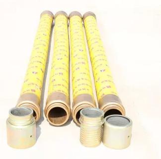 China 4layers DN125 Concrete Rubber Hose/concrete pump end hose for PM/Schwing /Sany/Zoomlion pump car for sale