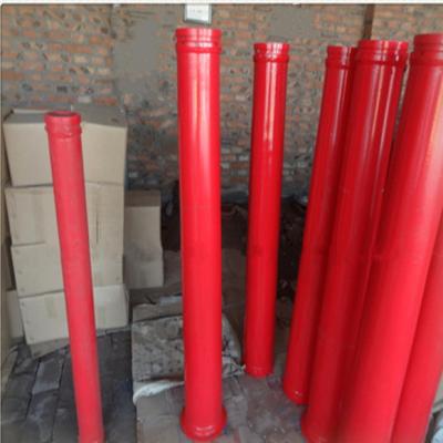 China Concrete Pump Parts Thermal Resistance Pipe  Plastic Caps And Woven Bags Package for sale