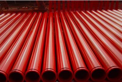 China Automatic Welding 2M Concrete Pump Pipe Customized 58 - 62 HRC Hardness for sale