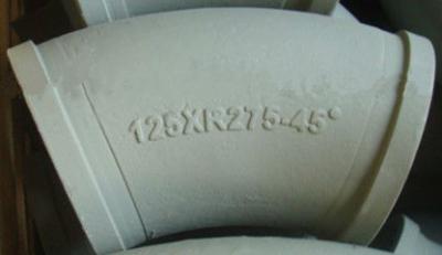 China OEM 5 Inch Sany Concrete Pump Spare Parts 45 Degree Pipe Elbow With SK Ends for sale