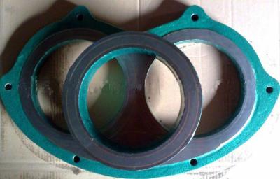 China Anti Wear Steel Cutting Ring Concrete Pump Spares Wear Plate For PM Sany Cifa for sale