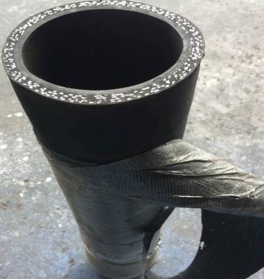 China 85 BAR  5.5 inch wire braid 4m length concrete rubber hose for sale for sale