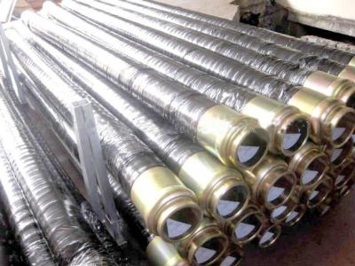 China Concrete Pump Parts Rubber Hose Steel Wire Braided Rubber Hose / Concrete Hose Pipes for sale