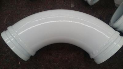 China GCr15 Twin Wall Concrete Pump Elbow for PM Schwing Sany , DN125 x R275 x 90D for sale