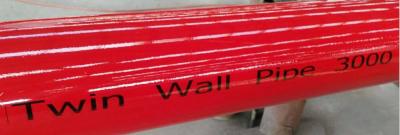 China DN125 5 Inch Twin Wall Concrete Pump Pipe for Concrete pump spare parts for sale