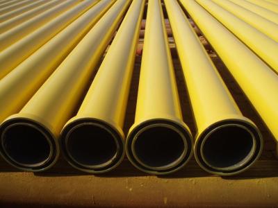 China ST52 Seamless Steel Double Layer Concrete Pump Delivery Pipe With Galvanized Surface Treatment for sale