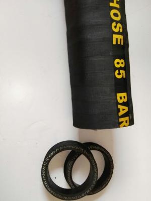China DN100 4 Inch Concrete Rubber Hose 4 Ply Two End For PM / Schwing / Sany Pump Car for sale