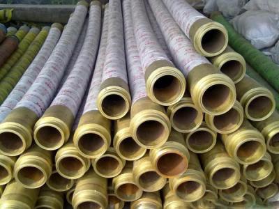 China Steel Wire / Fabric Rubber Concrete Pump End Hose Spraying Paint Surface for sale