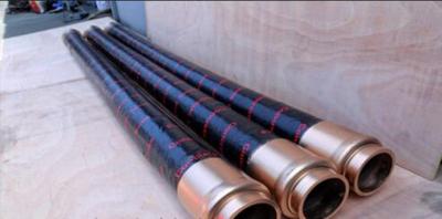 China Steel Wire Braided Flexible Rubber Hose Pipe For Concrete Pump 2 Inch - 6 Inch for sale