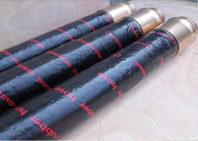 China High Pressure Concrete Rubber Hose 2/3/4 - Ply Wire Braided Etc DN76 , 3--10m for sale