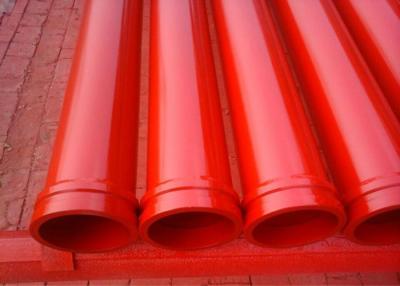 China Schwing Concrete Pump Pipe DN125 4.5*3000mm Concrete Pump Spare Parts for sale