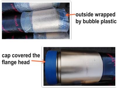 China Concrete Pump Rubber Hose Pipe With Steel Wires Fabric , 85 Bar Working Pressure for sale