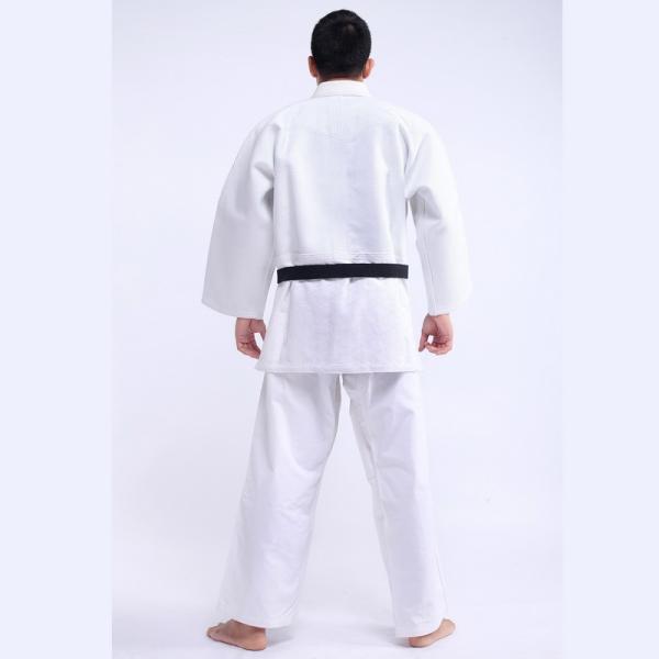Quality Unbleached Judo Gi Embroidery Logo Judo Uniform 100% Preshrunk for sale