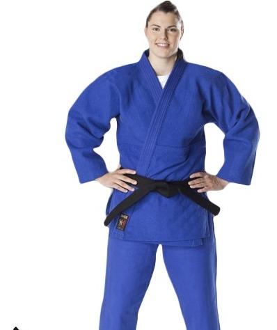 Quality Unisex Blue Judo Gi Soft And Breathable Polyester Cotton Judo Outfit for sale