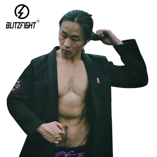 Quality Bamboo Black Judo Uniform 100% Cotton Judo Clothing Oem Service for sale