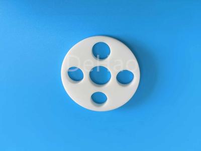 China Fazer à máquina feito sob encomenda do CNC do UL do alcance poroso do conector do RF do isolador das peças PTFE de PTFE à venda