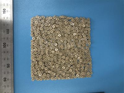 Cina La SBIRCIATA dentaria il vergine delle palline della resina dei pezzi meccanici fuori dai granelli di SBIRCIATA del grado in vendita