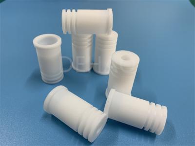China Bearbeitungsteile ISO9001 PTFE, dielektrische PTFE-Wellen-Buchsen zu verkaufen