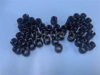 China POM Plastic Snap Lock Binding Rings Electricity Insulation for sale