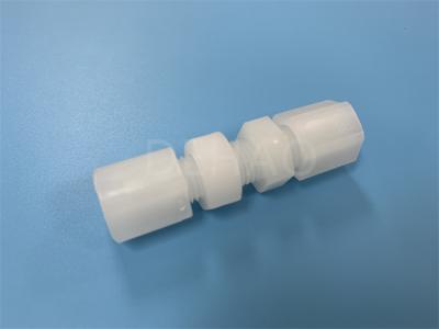 China Porca hidráulica da luva do cartão do cotovelo PFA da válvula de bola do T da união de PTFE à venda