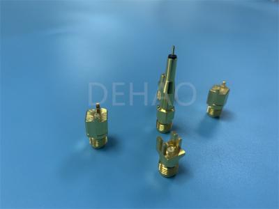Cina L'oro del connettore coassiale di SMA 2,92 rf ha placcato l'isolante su ordinazione delle parti PTFE di PTFE in vendita