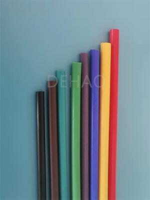 China Carbon Graphite Filled PTFE Extruded Rod High Temperature Resistant Anti Static for sale