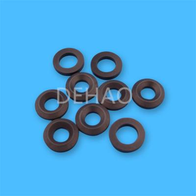 China Van de de Verbindingscilinder van koolstofvezel Gevulde PTFE Machinaal bewerkte Delen Plastic de Pakkingenring Te koop