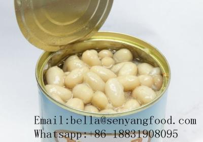 China good quality canned white kidney beans in brine canned food for sale