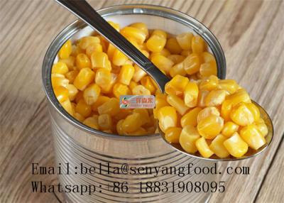 China Organic corn kernel sweet canned corn 340G HOT SALE for sale