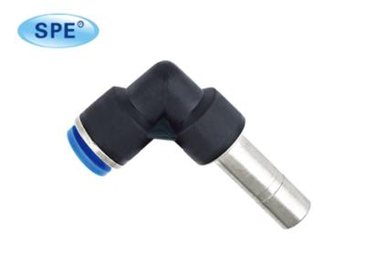 China Nickel Plate Brass Air Pneumatic Push Fittings Push To Fit Connectors for sale