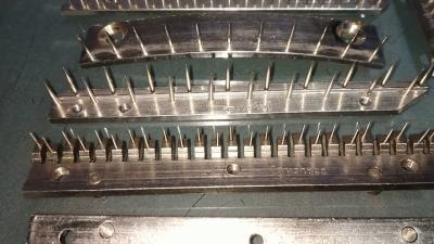 China Steel Pin Bar Plate For LK&LH Ehwha West Germany Hot Air Stenter Parts for sale