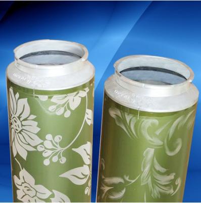 Cina 125 165 195 Griglia di stampa a schermo rotativo con alta resistenza alla trazione Conglutinazione Ni Rulli di nichel in vendita