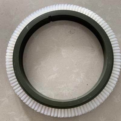 중국 산업용 와이어 텐터 휠 브러시 190mm (섬유 기계용) 판매용