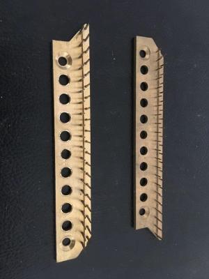 China BABCOCK FAMATEX ARTOS BRUCKNER Steel Textile Pin Plates Pinbar Strip Pin Plate for sale