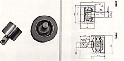 China False Twist Texturing Machine Parts SGLG-A-05/02 FK6-1000 Top Roller Insert And Top Roller Core for sale